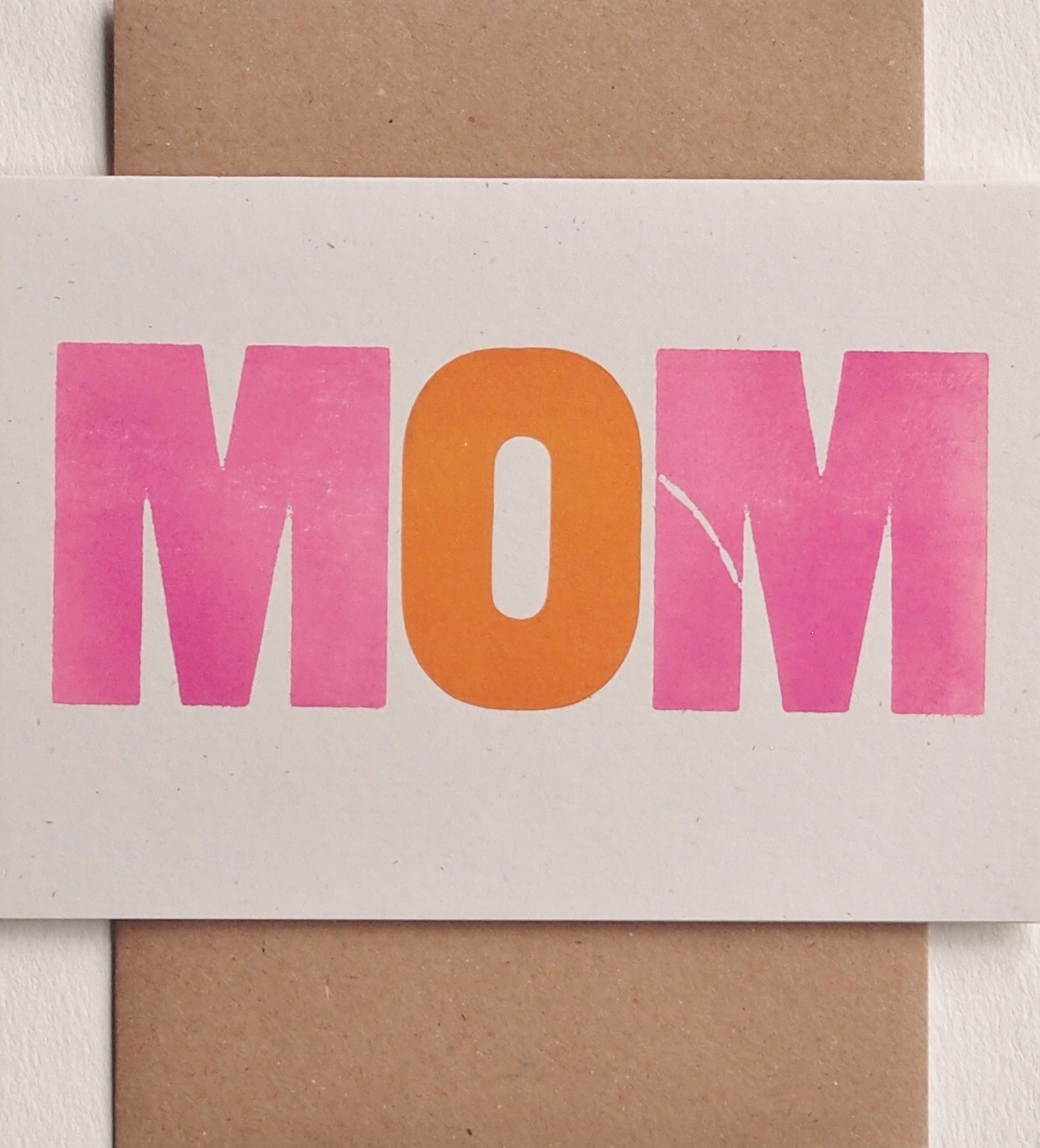 Mum, Mom or Mam Card | The Smallprint Company Mum Mom Mam Card