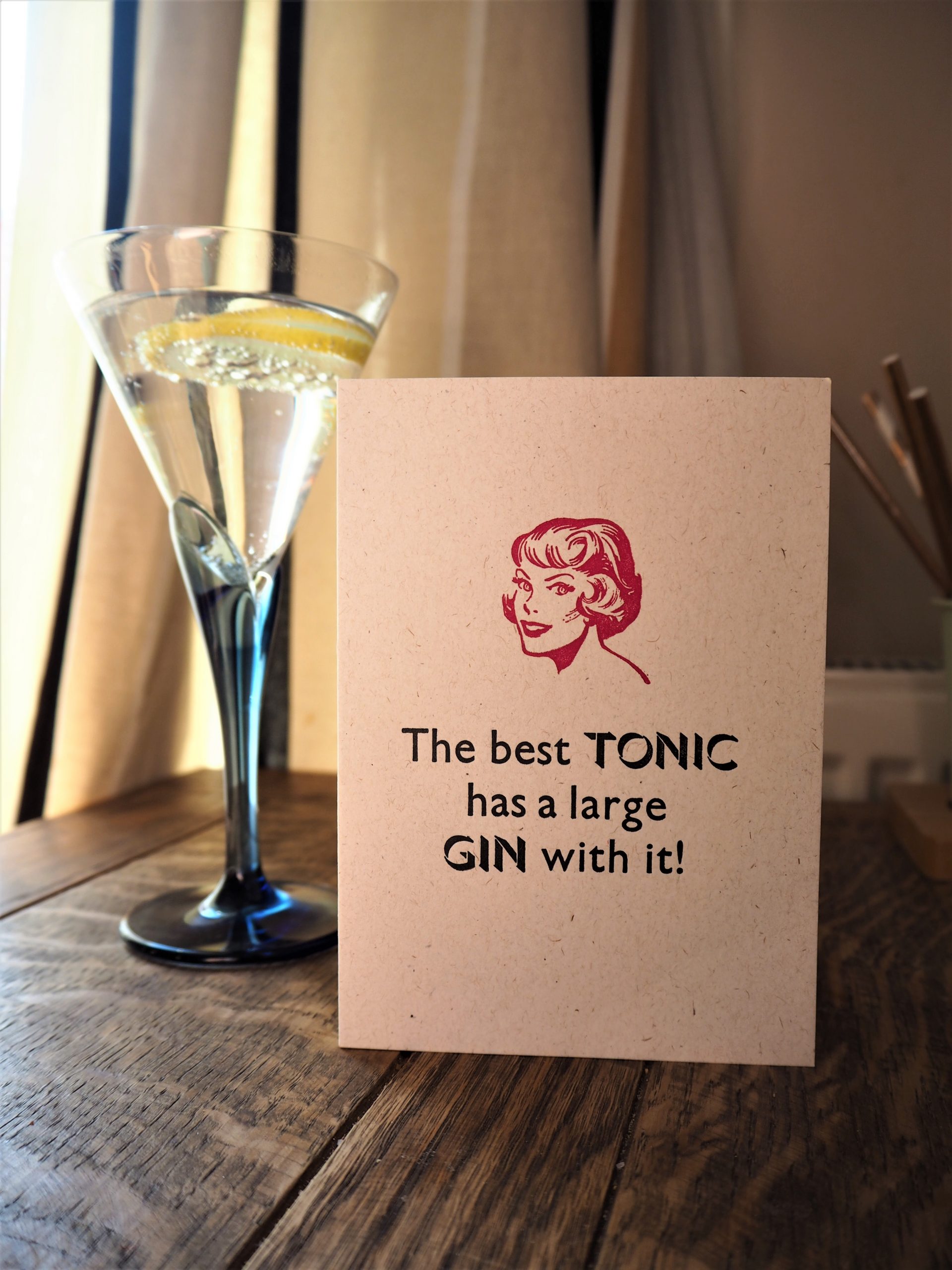 Best Gin and Tonic Card | The Smallprint Company