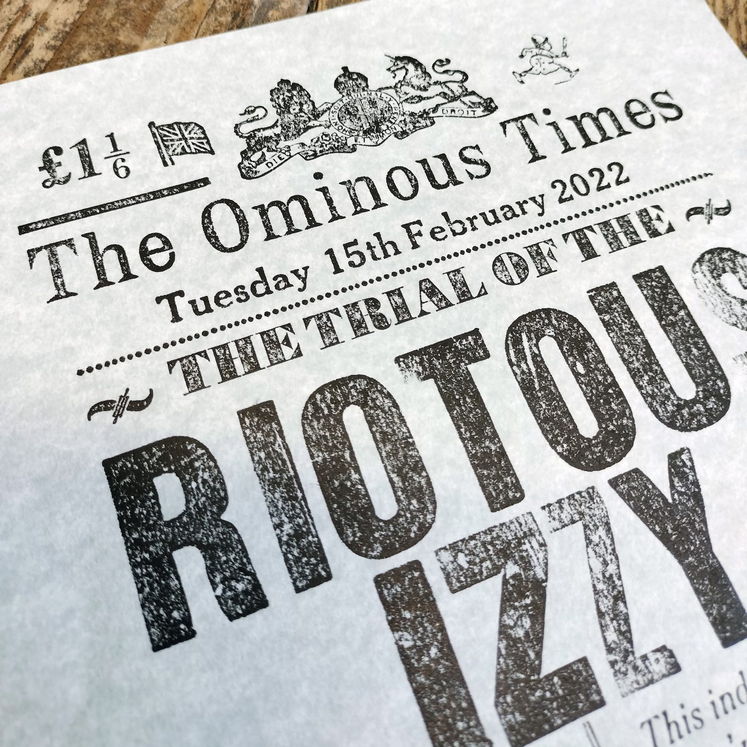 Commemorative Posters | The Smallprint Company